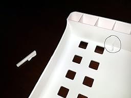 Sundis 7513001 Presto Resserre 3 Tablettes Polypropylène Blanc 60 x 22 ...