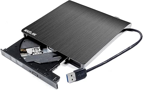 Amazon.com: USB 3.0 External DVD CD ROM Optical Drive, for Acer Nitro 5 ...