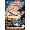 Amazon.com: Fly to the Caribbean by Clipper - Pan American World Airways - Vintage Airline ...