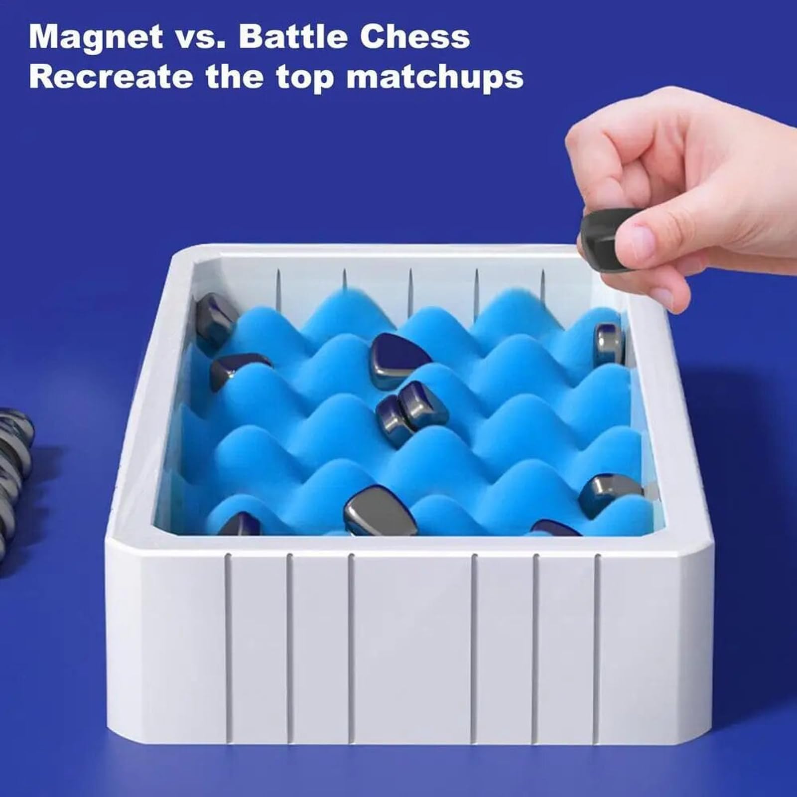 Magnetic Chess Game, Magnetic Chess Board Set Game, Magnet Board Game ...