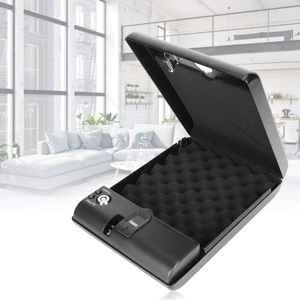 Biometric Fingerprint Safe Box, Security Box for Pistol, Quick ...