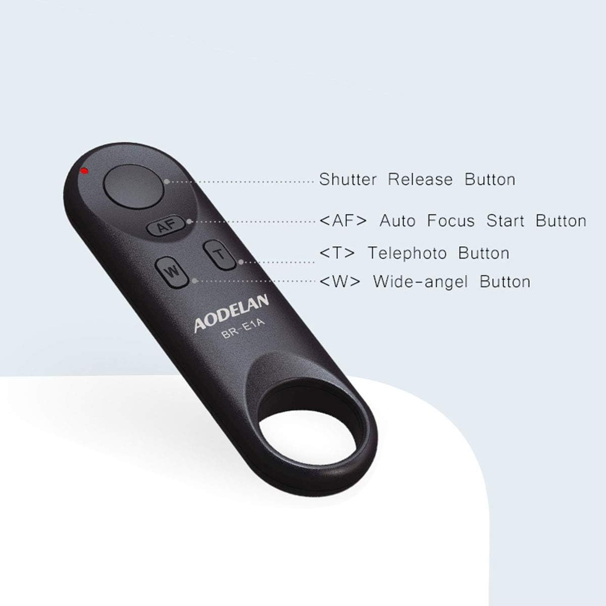 Remote Control for Canon M50,EOS RP,90D,200D,SL2,250D,77D,M6 Mark II,EOS R,6D Mark II,800D,T7i ...