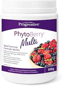 Progressive PhytoBerry Multivitamin Supplement Powder - 850 g ...