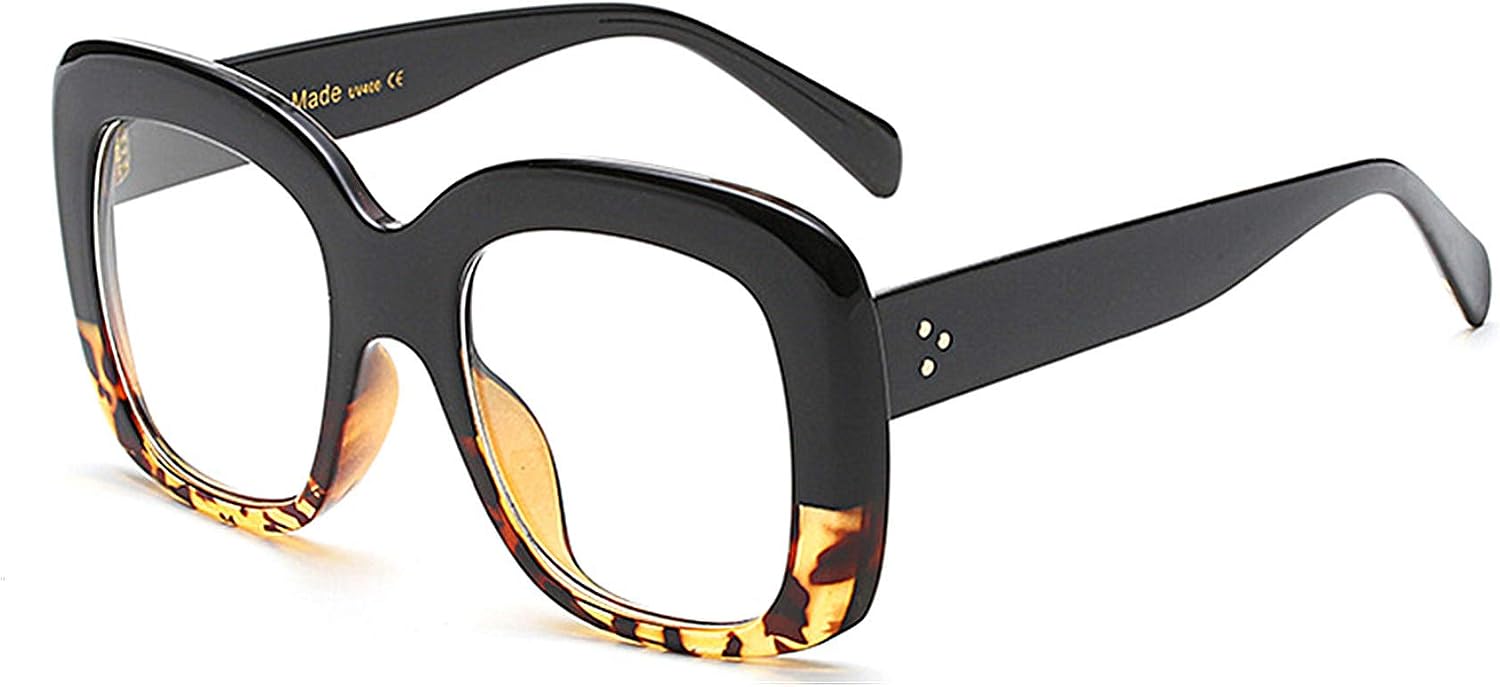 Amazon Bullabulling Retro Square Rivet Reading Glasses For Women Amazon Bullabulling Retro Square Rivet Reading Glasses For Women