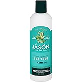 Amazon.com: Jason Natural Cosmetics Tea Tree Oil Shampoo, 17.5 oz ...