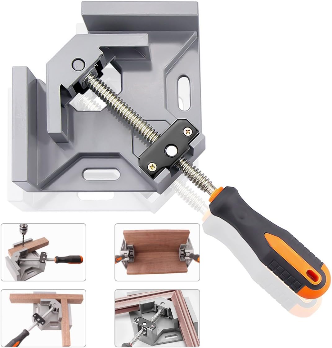 Angle Clamp, GOCHANGE 90° Corner Angle Clamp/Adjustable Corner Vise for ...