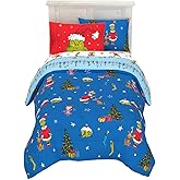 Amazon.com: Franco Grinch by Dr. Seuss Holiday & Christmas Bedding ...