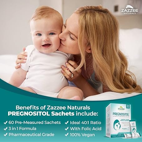 Mua Zazzee PREGNOSITOL Premium Myo-Inositol, D-Chiro-Inositol & Folic ...
