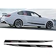 Amazon.com: Xotic Tech 2pcs M-Performance Auto Car Body Side Skirt ...