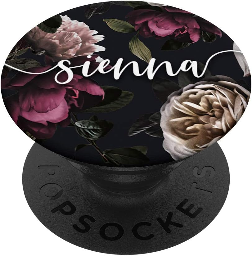Amazon.com: Sienna - Elegant Floral Personalized Girls First Name ...