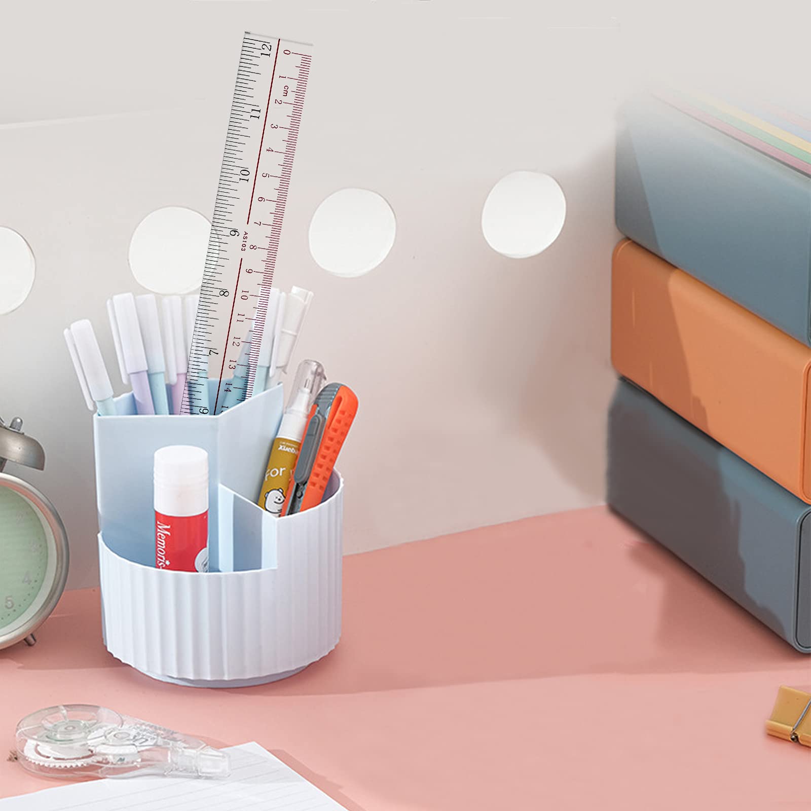 Mua Adisalyd Ruler 12 inch, Clear Plastic 12 inch Ruler, Apply to ...