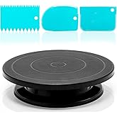 Amazon.com: LAMXD 11”Rotate Turntable Sculpting Wheel Revolving Cake ...