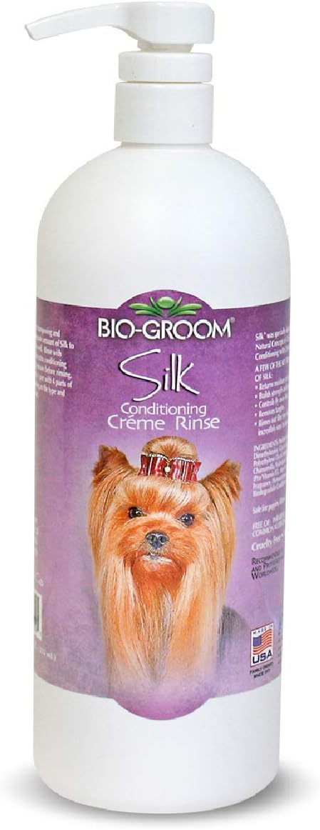 Bio-Groom 32032 32 oz Silk Conditioning Creme Rinse: Amazon.ca: Pet ...