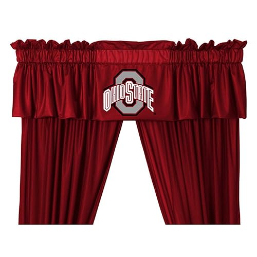 Sports Coverage NCAA 88" Curtain Valance Team: Ohio State in Oman ...