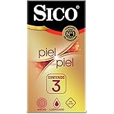 Sico Piel con Piel Condones Sin Látex cartera con 9 piezas : Amazon.com.mx: Salud y Cuidado Personal