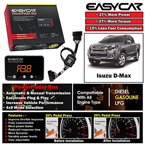 Buy EASYCAR Power Pedal Box Throttle Controller For Isuzu D-Max Dmax TF ...