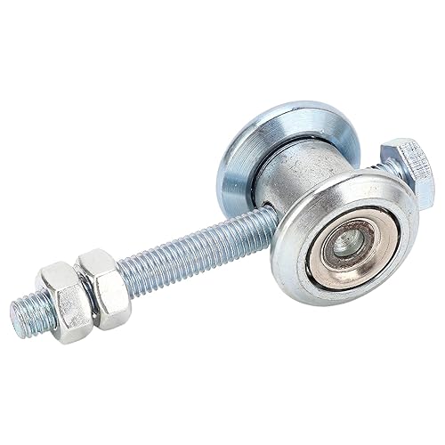 FLEXMAN Track Roller Wheel, 1.5in Wheel M10 Screw Thread Curved Edge ...