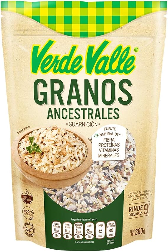 Verde Valle, Granos Ancestrales, 360 gramos: Amazon.com.mx