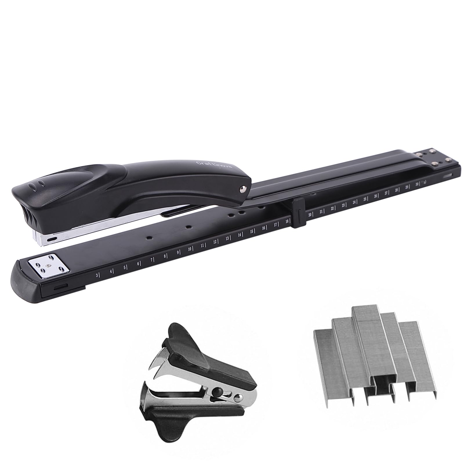Mua Long Reach Stapler,with 2000 Staples & Stapler Remover Full Strip ...