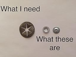 Amazon.com: 100 1/8" Stud Flat Push-On Retainers 3/8" O.D.: Automotive