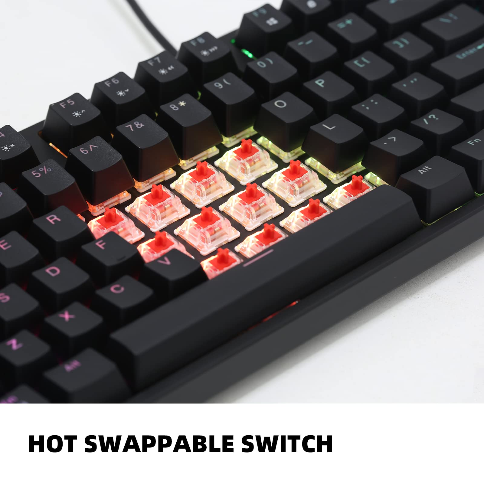 Mua IROK FE87/104 S hot-swappable Gaming Keyboard， backlighting ...