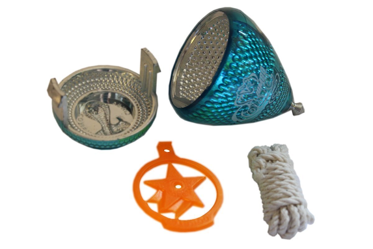 Trompo Mexicano Jumbo Cobra Plástico Durable & Punta de Metal Pack of 3 ...