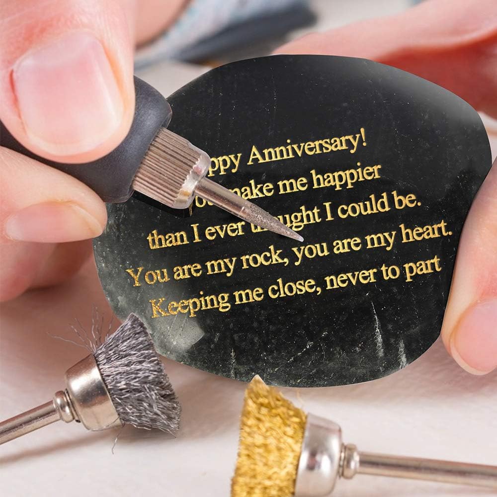 Happy Anniversary Rock You are My Rock Engraved Gift Idea Anniversary ...