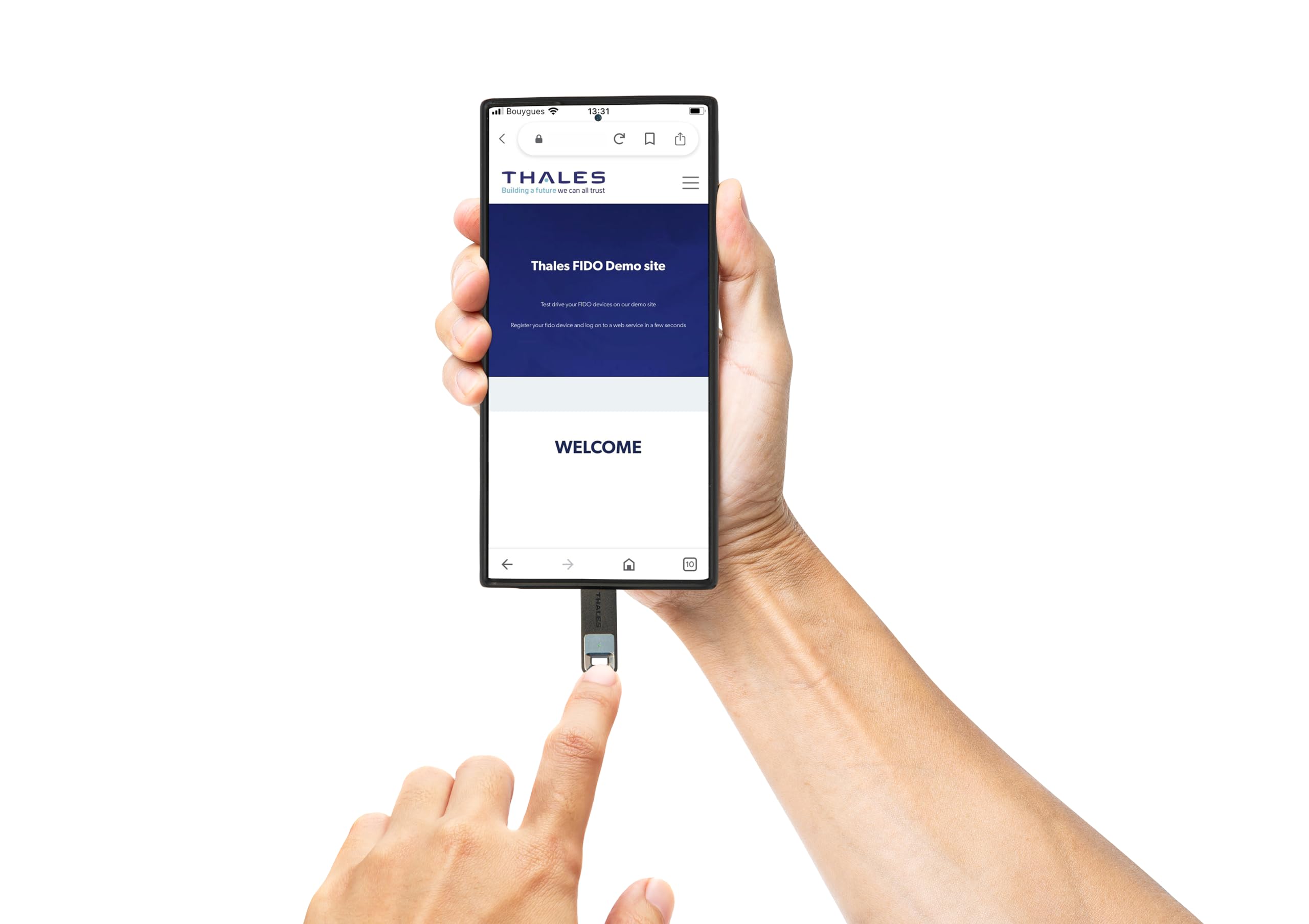 Mua Thales Safenet Etoken Fido Fido2 Certified Security Key Passwordless Phishing