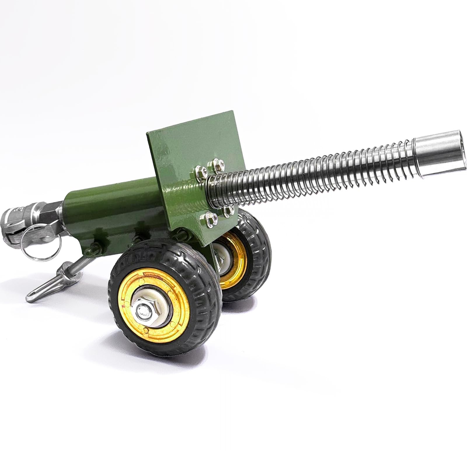 TIETHEKNOT Stainless Steel Mini Cannon Model with Recoil Mechanism ...