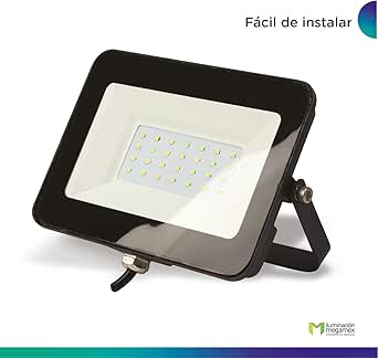 Iluminación Megamex luminario LED/reflector basic 20 W / R20: Amazon ...