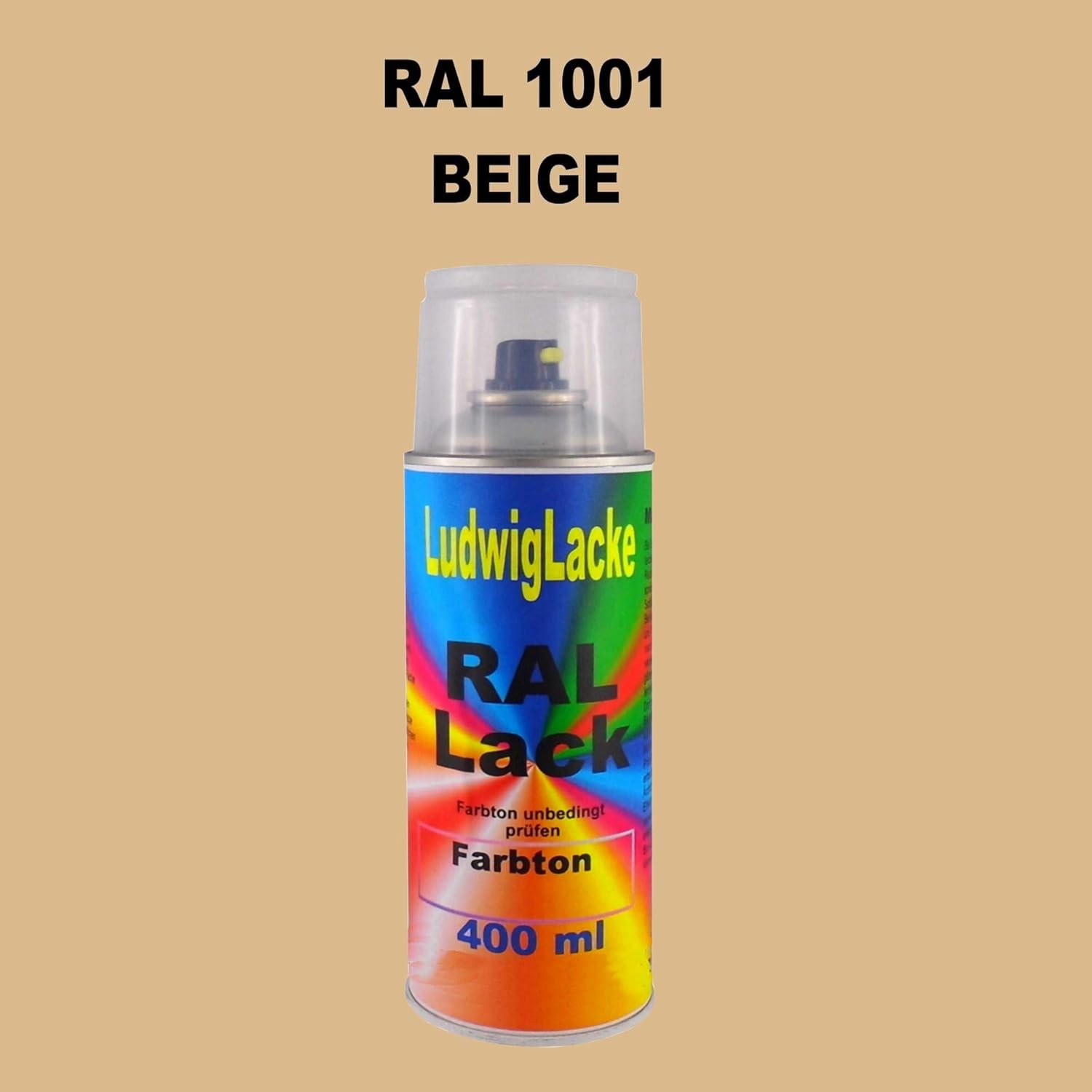 RAL 1001 BEIGE Matt 400 ml 1K Spray: Amazon.de: Auto