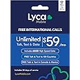 Amazon.com: Lyca Mobile USA Prepaid 5G/4G SIM Card | $59 Plan ...