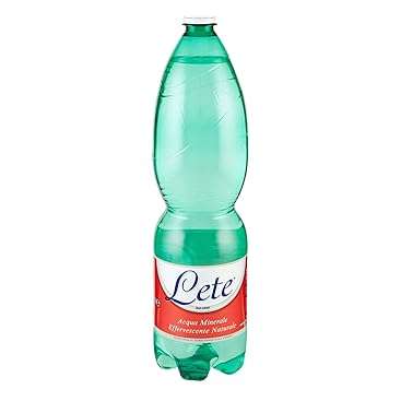 Lete Acqua Minerale Effervescente Naturale 1.5L (Confezione da 6 ...