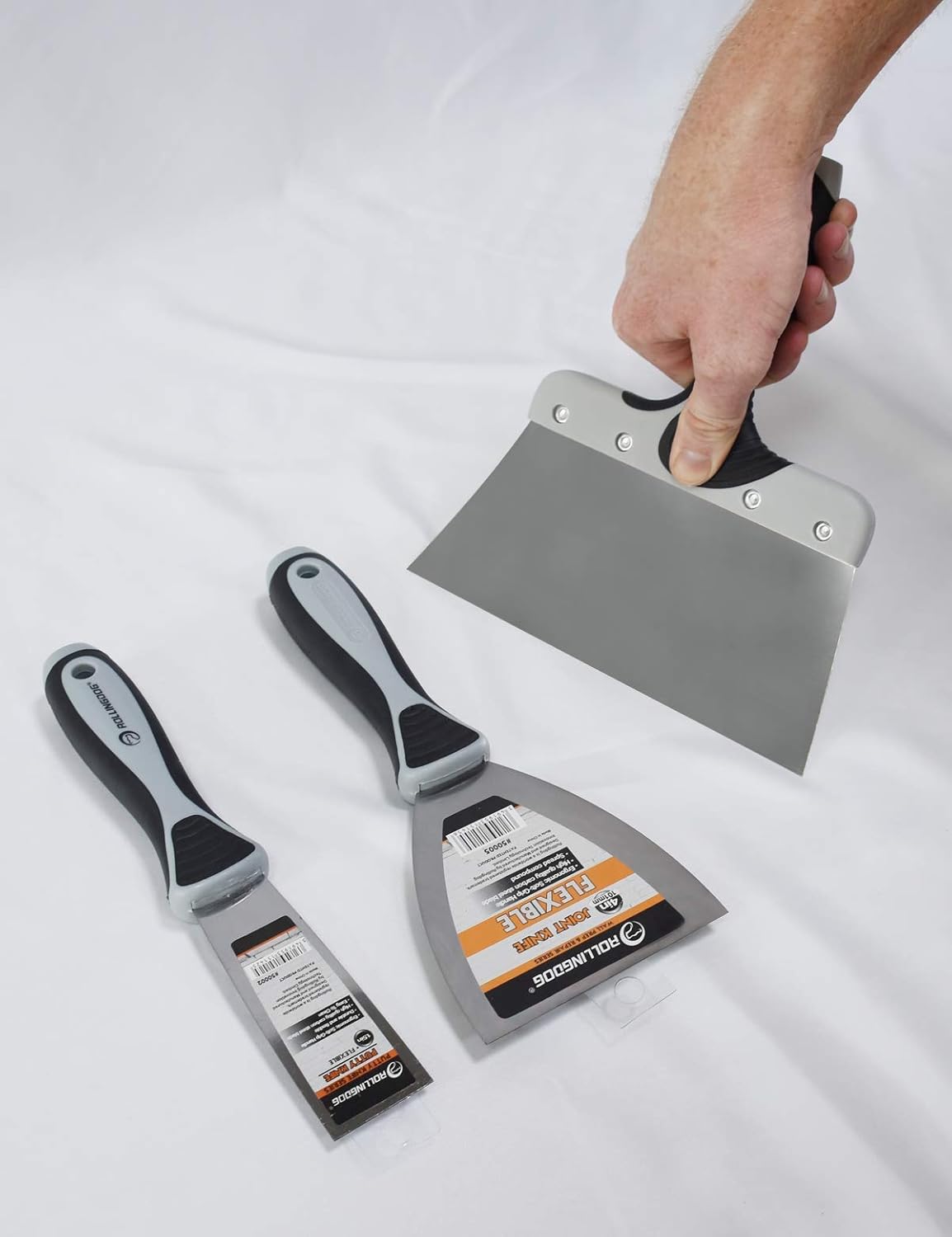 ROLLINGDOG 3PC Filling Knife Set Wall Repair Set with 1.5″(38mm) Putty ...