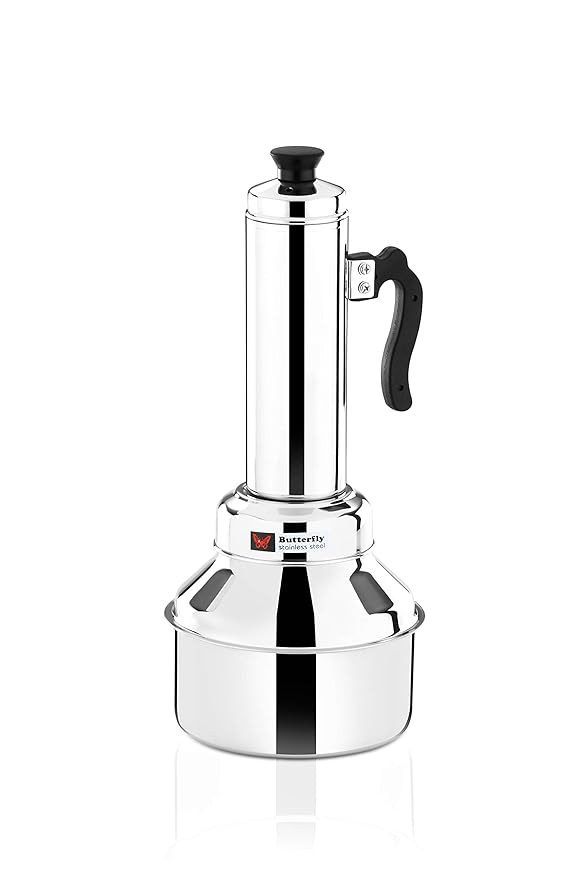 Buy Butterfly Stainless Steel Premium Puttu Kodam Puttu Maker with ...