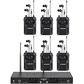 Amazon.com: Phenyx Pro PTM-22 (4 Bodypacks) in Ear Monitor System Bundle with Compatible PTM-22 ...