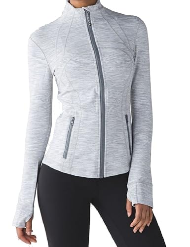 Lululemon Define Jacket (4, Wee Are From Space Ice Grey Alpine White ...