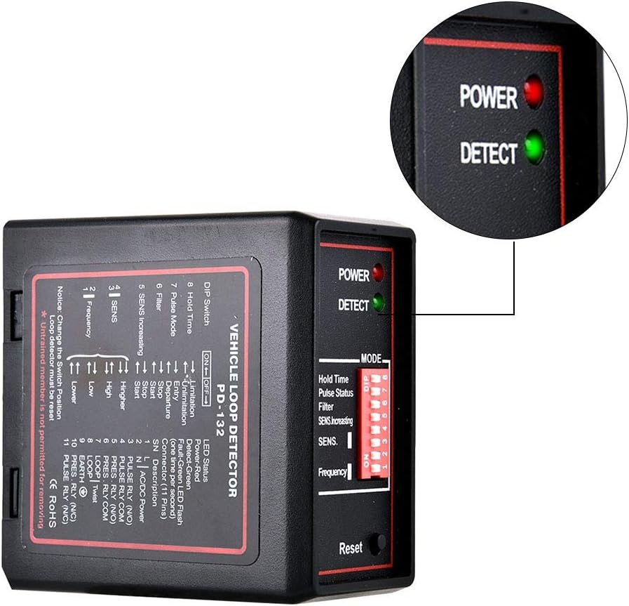 Car Park Barrier Loop Detectors Inductive Vehicle Loop Detector/Loop Sensor for Vehicle Access ...