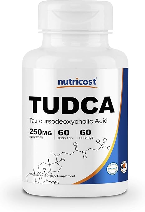 Nutricost Tudca 250Mg, 60 Capsules - Premium Quality: Amazon.com.au ...