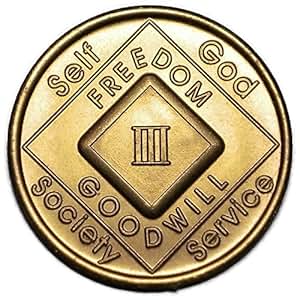Amazon.com: NA Coins - Narcotics Anonymous Medallions 1 thru 20 Year ...