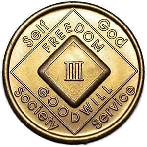 NA Coins - Narcotics Anonymous Medallions 1 Thru 20 Year - Birthday ...