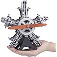 Amazon.com: 5 Cylinder Radial Engine Kit Aircraft Engine Model, 1:6 ...
