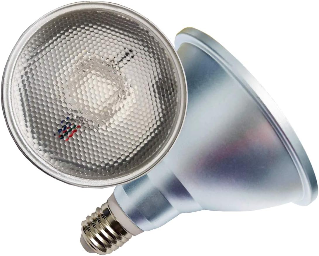 Akaiyal 20W Par38 RGB E27 LED Bulbs COB Waterproof IP65 Floodlight Bulb ...