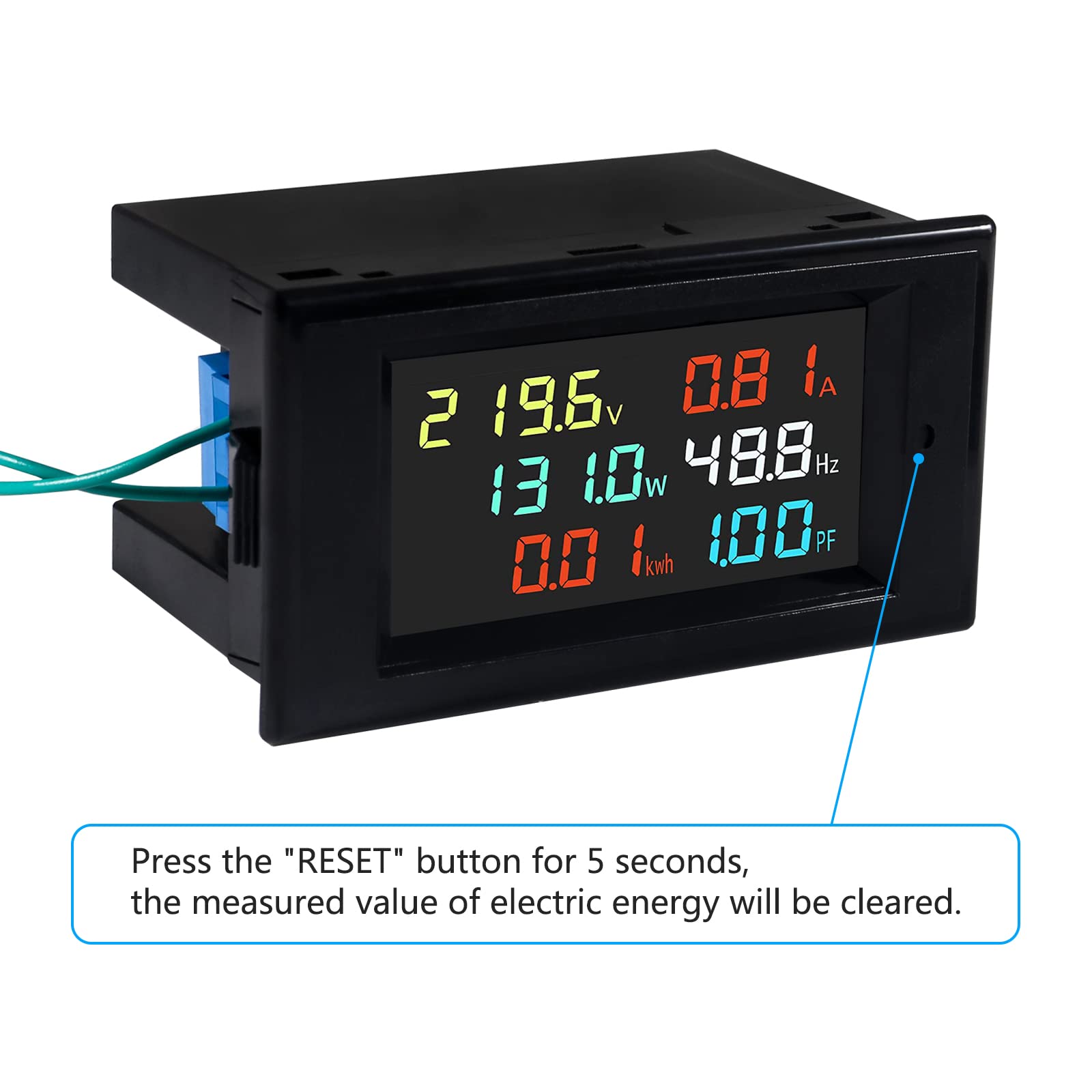 Mua Alinan 2pcs AC Display Meter AC40-300V 100A 110V 220V Voltage ...