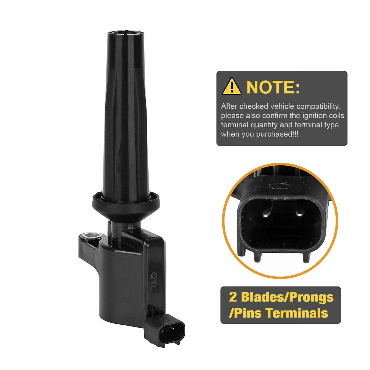 Mua 4Pcs Ignition Coil Pack Replacement for Ford Escape Focus Mazda 3 ...