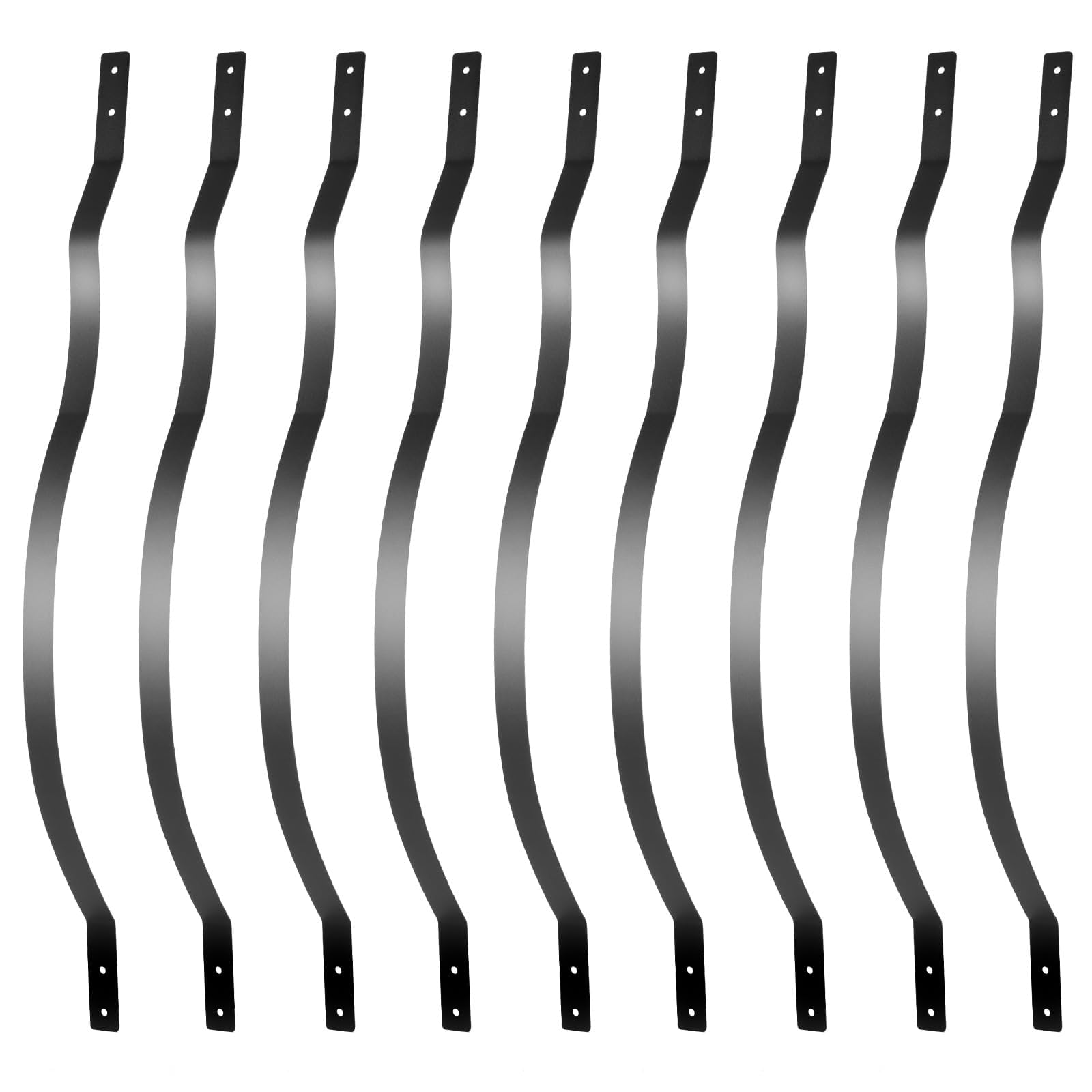 Outafurnia 61 Pack Aluminum Deck Balusters, 32.25" Heavy Duty Outdoor ...