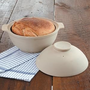 Amazon.com: SuperStone / 9" x 8" Bread Dome Baker: Bread Tubes: Kitchen ...