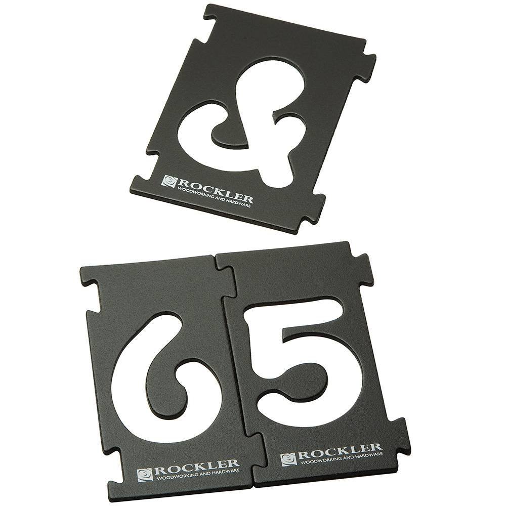 Mua Router Letter Template Set (4” H) – Comic Sans Font Letter Router ...