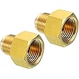 Amazon.com: PATIKIL 5/8 Inch Female Flare (7/8"-14UNF) x 1/2 Inch Male Flare (3/4"-16UNF ...