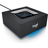 Amazon.com: Logitech Wireless Speaker Adapter for Bluetooth Audio ...